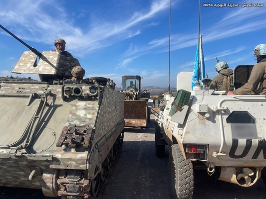 Photos: The army continues its deployment in border areas - MTV Lebanon