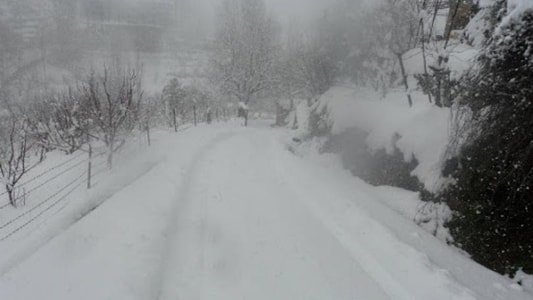 TMC: Tarshish - Zahle road is closed to all cars - MTV Lebanon