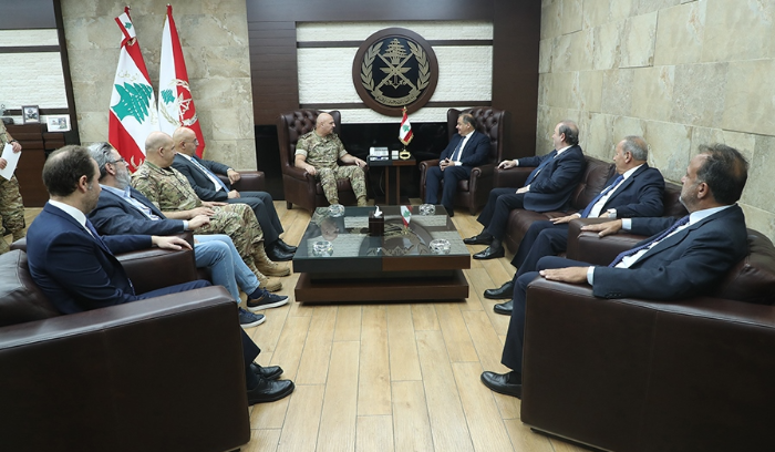 Army Commander tackles general issues with Arbid - MTV Lebanon