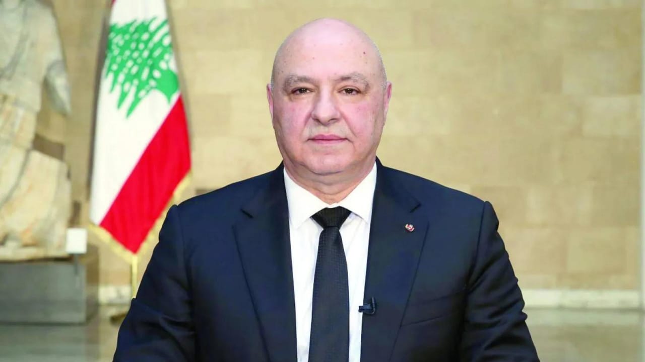 President Joseph Aoun has arrived at Our Lady of Lebanon Shrine in ...