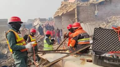 Watch: Chemical factory explosion leaves casualties - MTV Lebanon