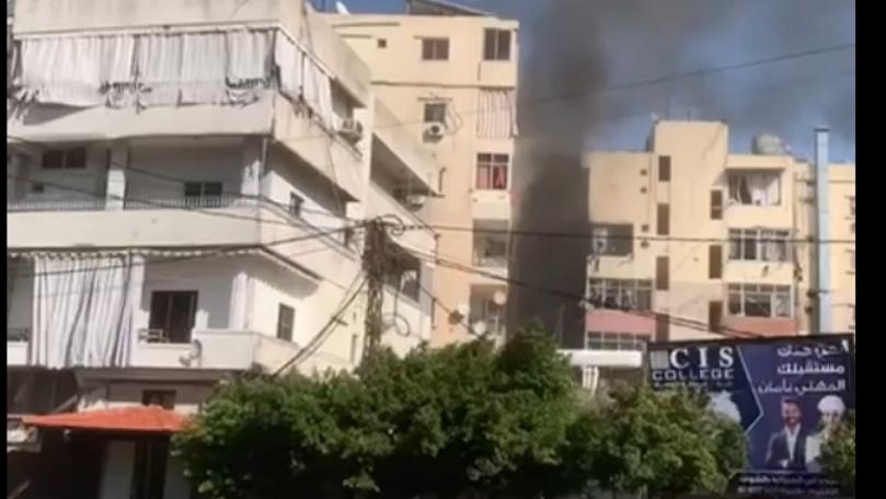 Watch: Airstrike targets House in Haret Saida - MTV Lebanon