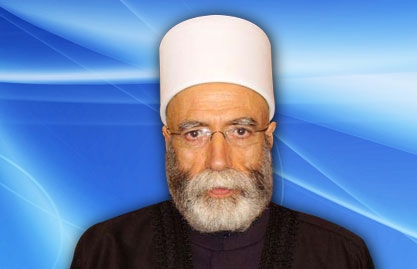 Druze spiritual leader Sheikh Akl Naim Hassan received phone calls from ...
