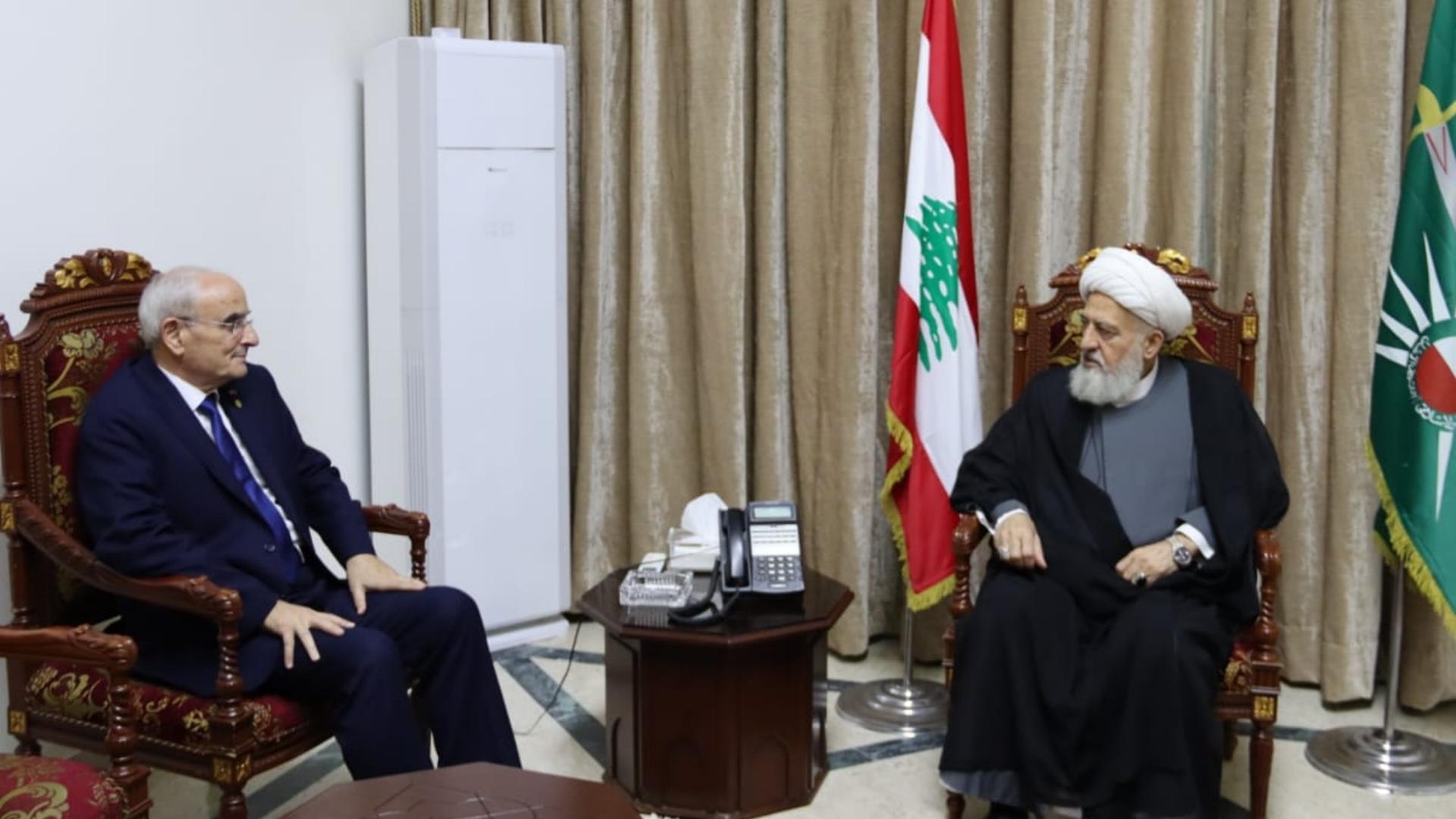 Al-Khatib broaches developments with Defense Minister, receives PSP's ...