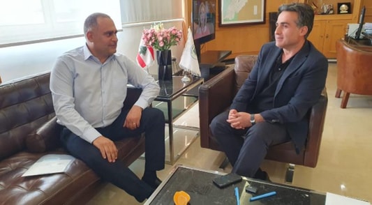 Hamieh tackles developmental affairs and road conditions with MP Massad ...