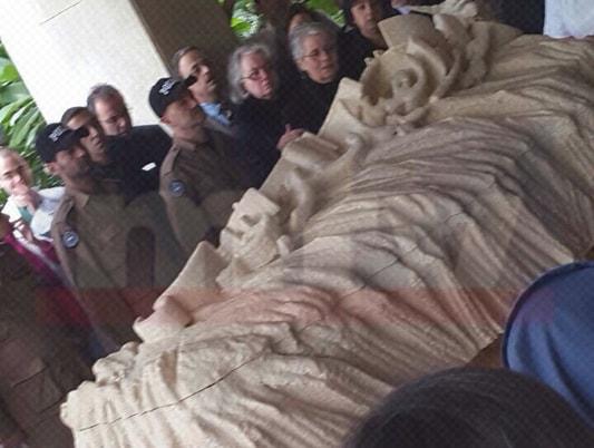 The body of late famed Lebanese poet Said Akl arrived in Zahle - MTV ...