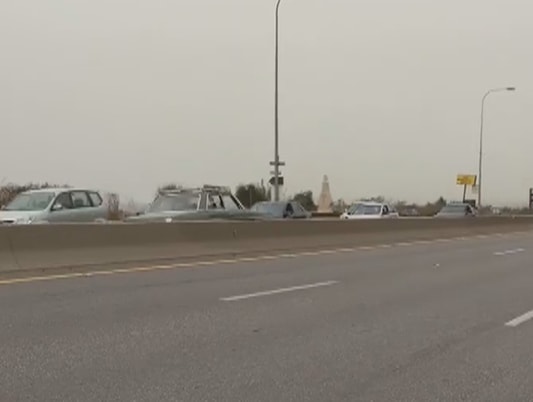 Footage: Man Going Against Traffic Terrifies Drivers - MTV Lebanon