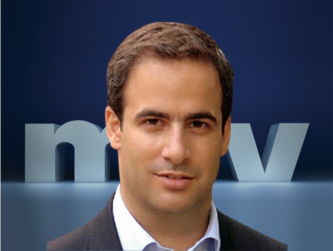 Michel Mouawad during commemorative mass of Rene Moawad's assassination ...