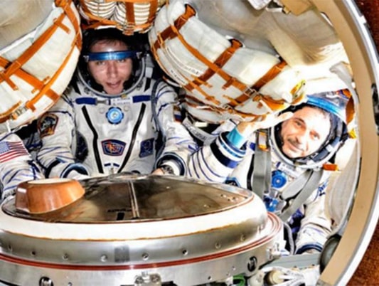 ISS Crew Returns to Earth after Year in Space - MTV Lebanon