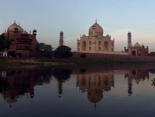 Taj Mahal Under Attack by Bugs and Their Green Slime - MTV Lebanon