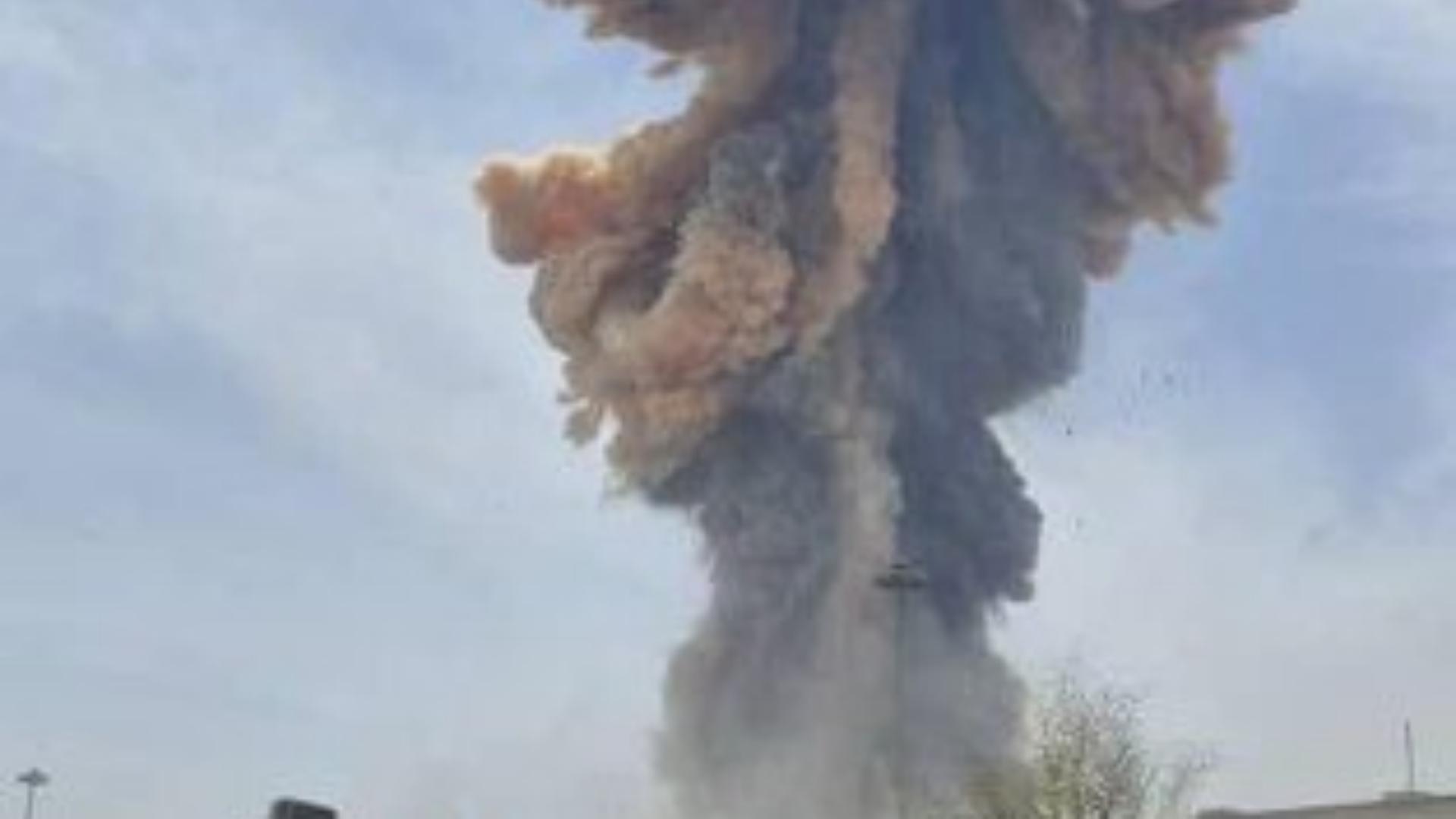 Watch: Huge Explosion at an Iranian Port - MTV Lebanon