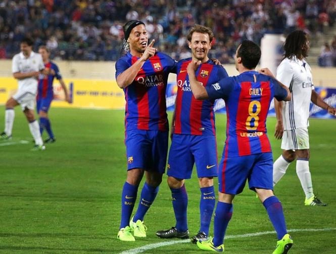 Barca Defeats Real Madrid 3-2 in El Clasico of Legends in Lebanon - MTV ...