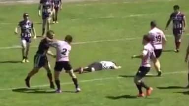 Watch: French Rugby League Player Punches Referee Unconscious - MTV Lebanon