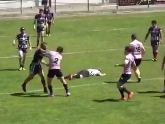 Watch: French Rugby League Player Punches Referee Unconscious - MTV Lebanon