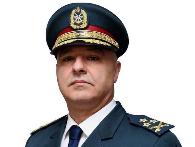 Army Commander General Joseph Aoun from Baabda Palace: In the name of ...