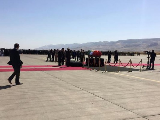 Former Iraqi president Talabani's body returns to Kurdish region for ...