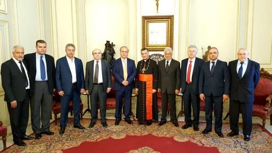 البطريرك الراعي عرض للأوضاع مع زواره Mtv Lebanon