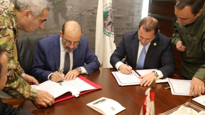 Sarraf, Armenian counterpart sign military cooperation agreement - MTV ...