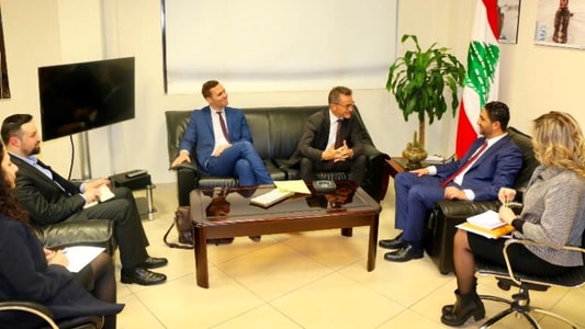 Gharib, ambassador of Germany discuss displaced Syrians’ dossier - MTV ...