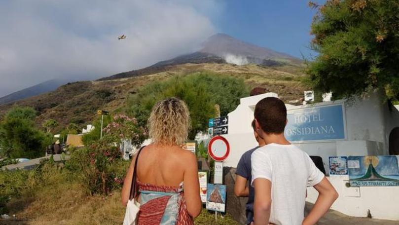 Volcano erupts on Italian island of Stromboli, kills one person - MTV ...