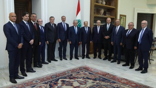 رئيس جمعية المصارف سليم صفير من بعبدا المصارف اللبنانية مميزة وتتمتع