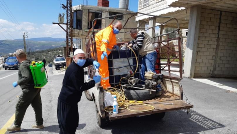 Hasbaya’s Ain Qenya launches disinfection campaign, checks temperature ...
