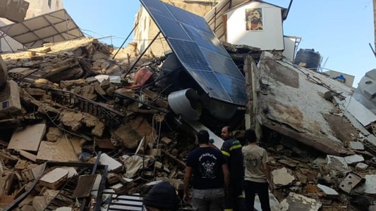 Watch: Building Collapses in Chouaifet - MTV Lebanon
