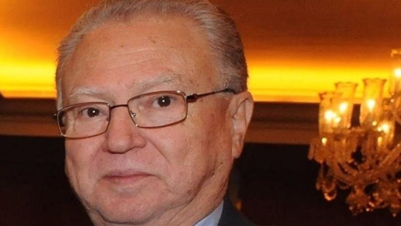 Former MP Salim Diab during the Telethon to support the nursing home ...