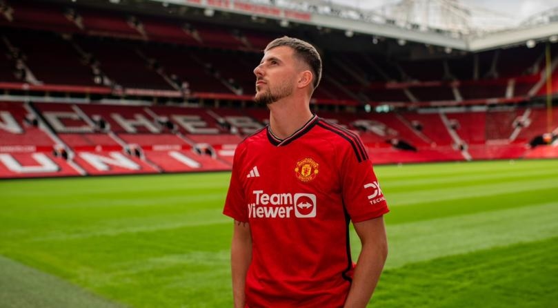 Mason Mount takes Man United's iconic No 7 shirt after his £60m ...