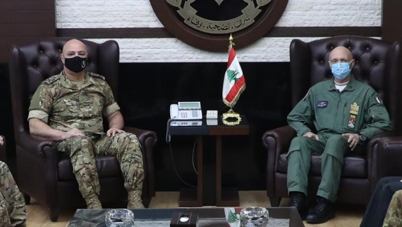 Army Commander meets Italian Chief of Defense, US Naval Forces ...