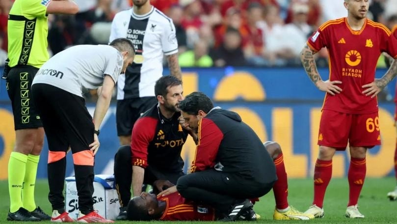 Roma’s match at Udinese abandoned after defender Evan Ndicka collapses ...
