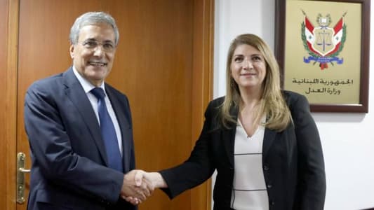 Handover ceremony at Justice Ministry - MTV Lebanon