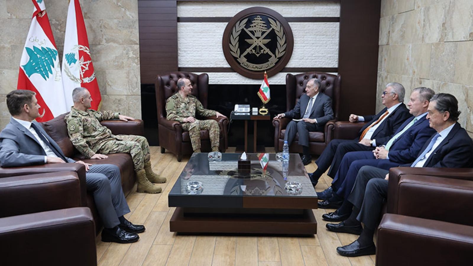 Army Chief leads a series of meetings - MTV Lebanon