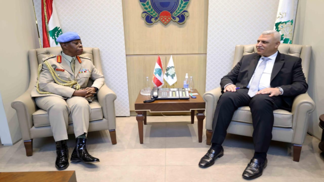 General Security chief Choucair meets UNDOF commander - MTV Lebanon