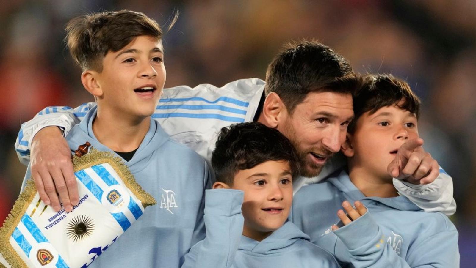 Lionel Messi scores twice in an emotional home farewell for Argentina ...