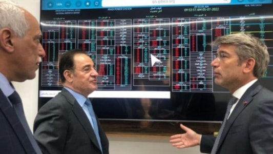 Fayad meets Iraq's Interim Electricity Minister - MTV Lebanon