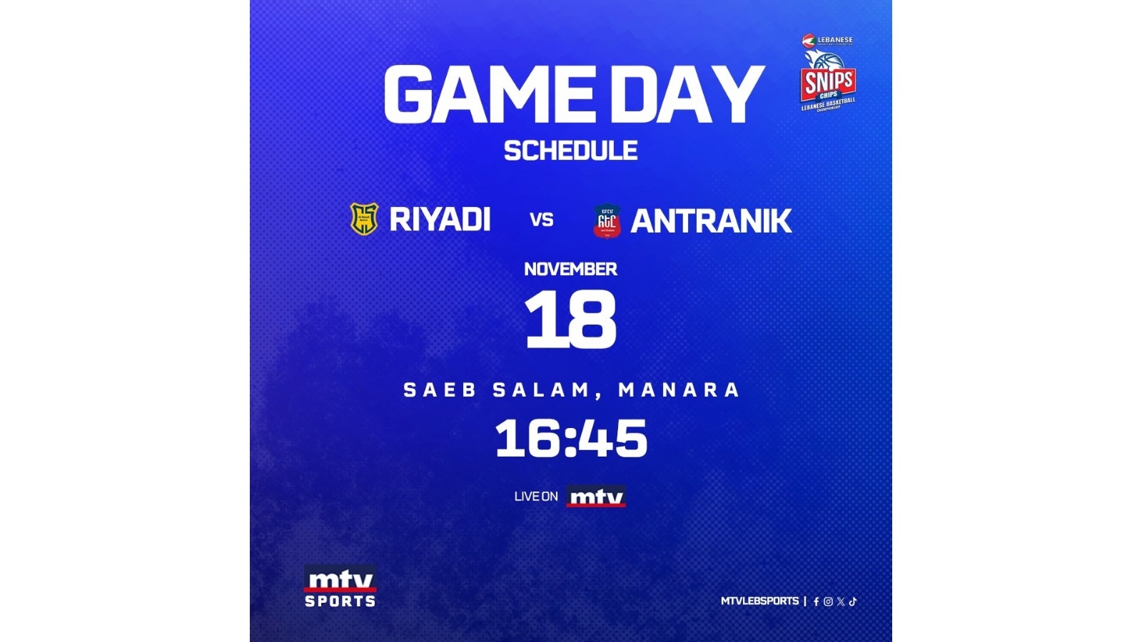 Stay tuned for the upcoming basketball match between Riyadi and ...