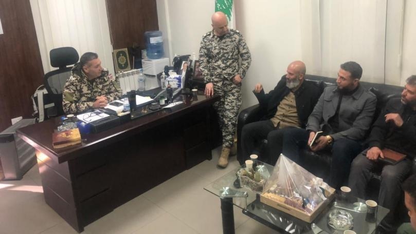 Hay'at Tahrir al-Sham Visits Lebanese General Security - MTV Lebanon