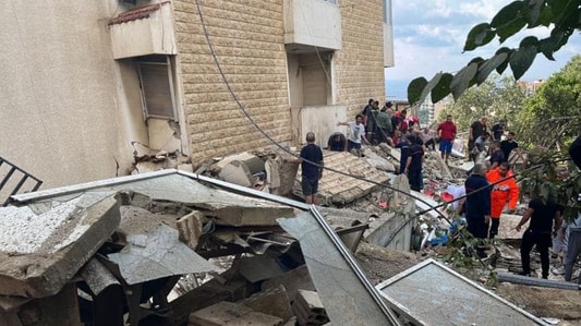 Watch: Building Collapses in Mansouriya...and the Search for Survivors ...