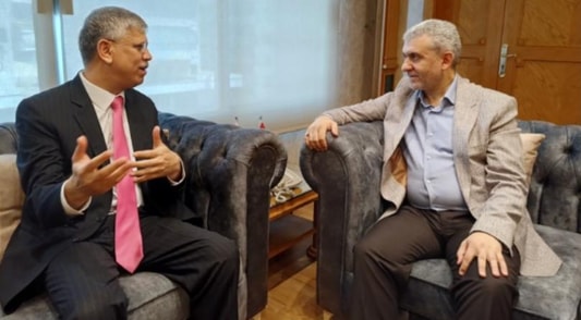 Pakistani Ambassador Visits Labor Minister Broaches Bilateral Relations Mtv Lebanon