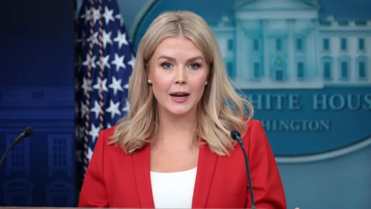 Karoline Leavitt's massive self-own has to be seen to be believed - MTV ...