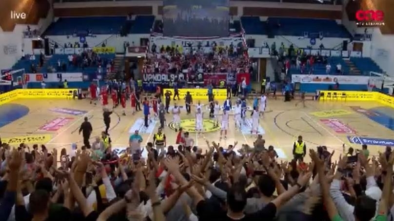 The Lebanese team Al-Riyadi defeated the Tunisian team Africain, 68-62 ...