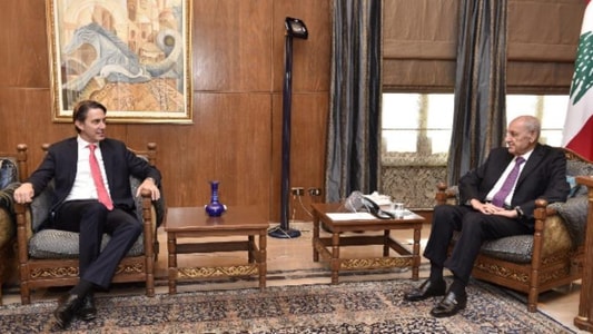 Berri meets US mediator, GS’s Ibrahim, Regie delegation, says Lebanon ...