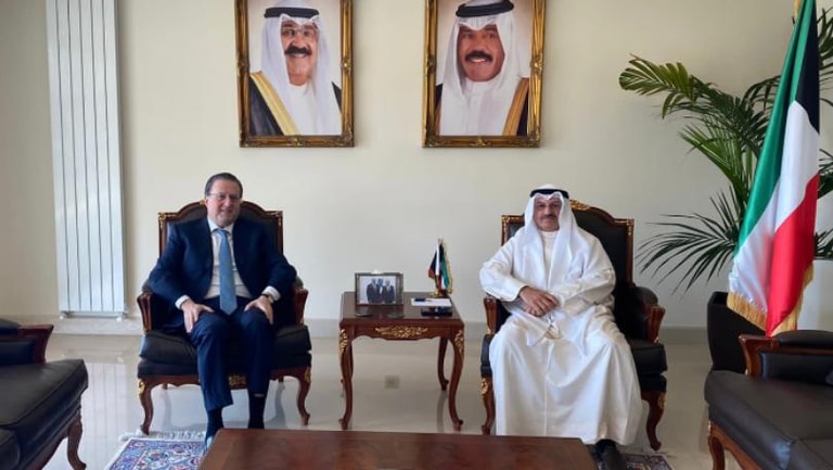 Kuwaiti Ambassador receives Choucair - MTV Lebanon