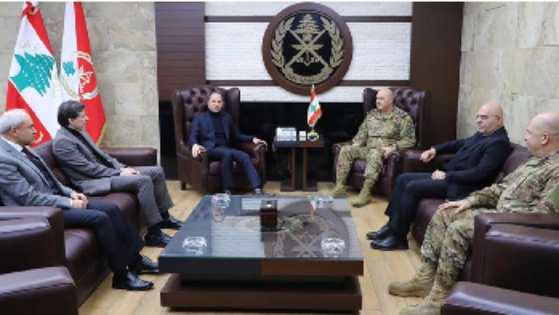 Army Commander tackles developments with MP Gemayel, IOM delegation ...