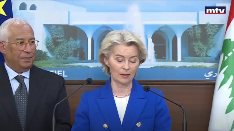 Von der Leyen: We are providing significant support to the Lebanese ...