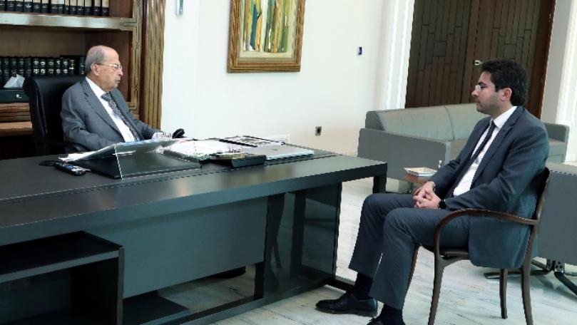 President Aoun discusses general situation with MP Salim Khoury - MTV ...