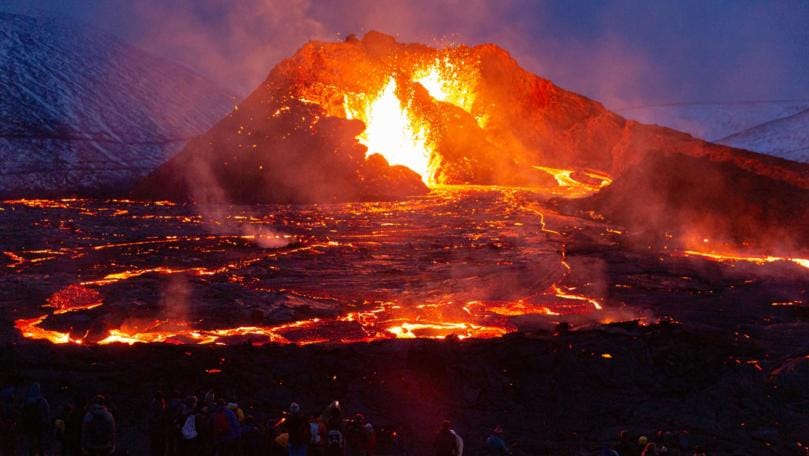 Iceland Volcano Erupts Again - MTV Lebanon