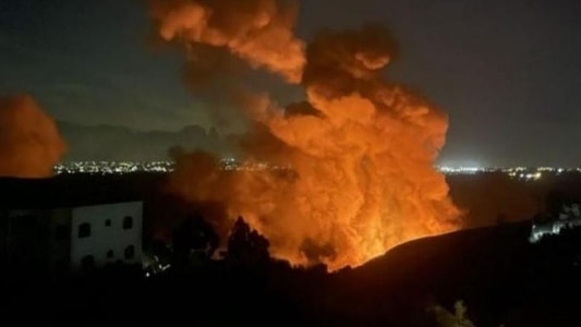 Eight martyrs fell in the airstrike on Baadaran - MTV Lebanon