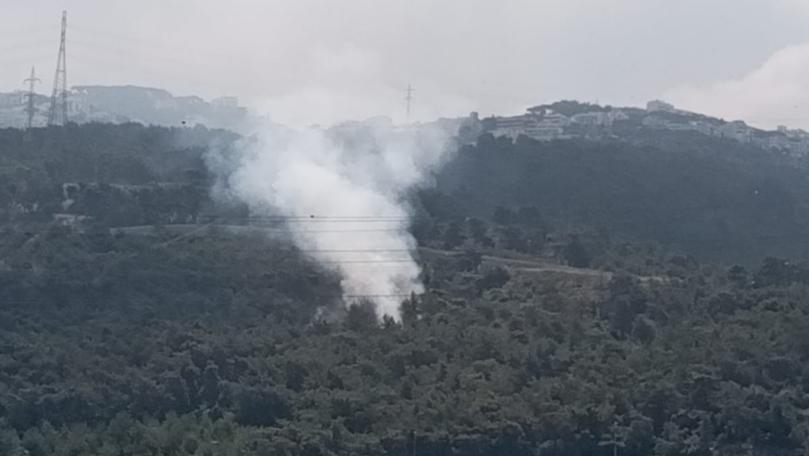 Photos: Fire erupts on Metn Expressway uphill in Roumieh woods, at ...